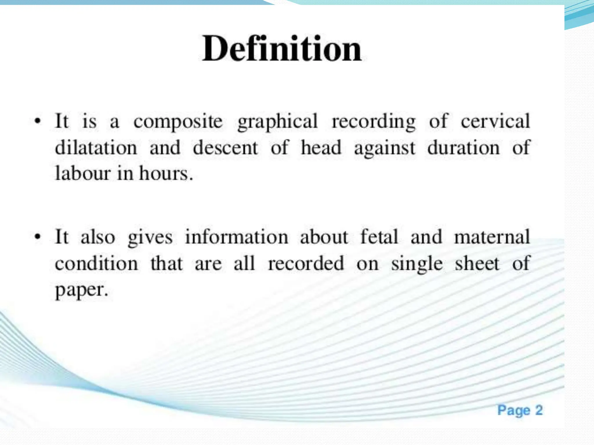 partograph in intranatal period of obstetrics | PPT