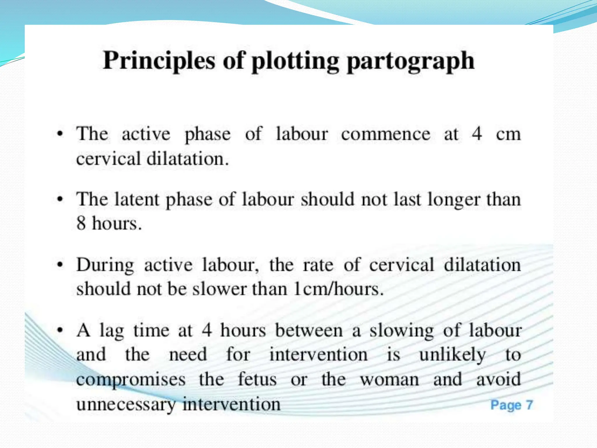 partograph in intranatal period of obstetrics | PPT