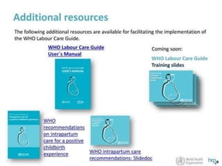 Partograph / WHO Labour Care Guide.pptx
