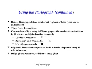 Note on Partograph.ppt for the health workers | PPT