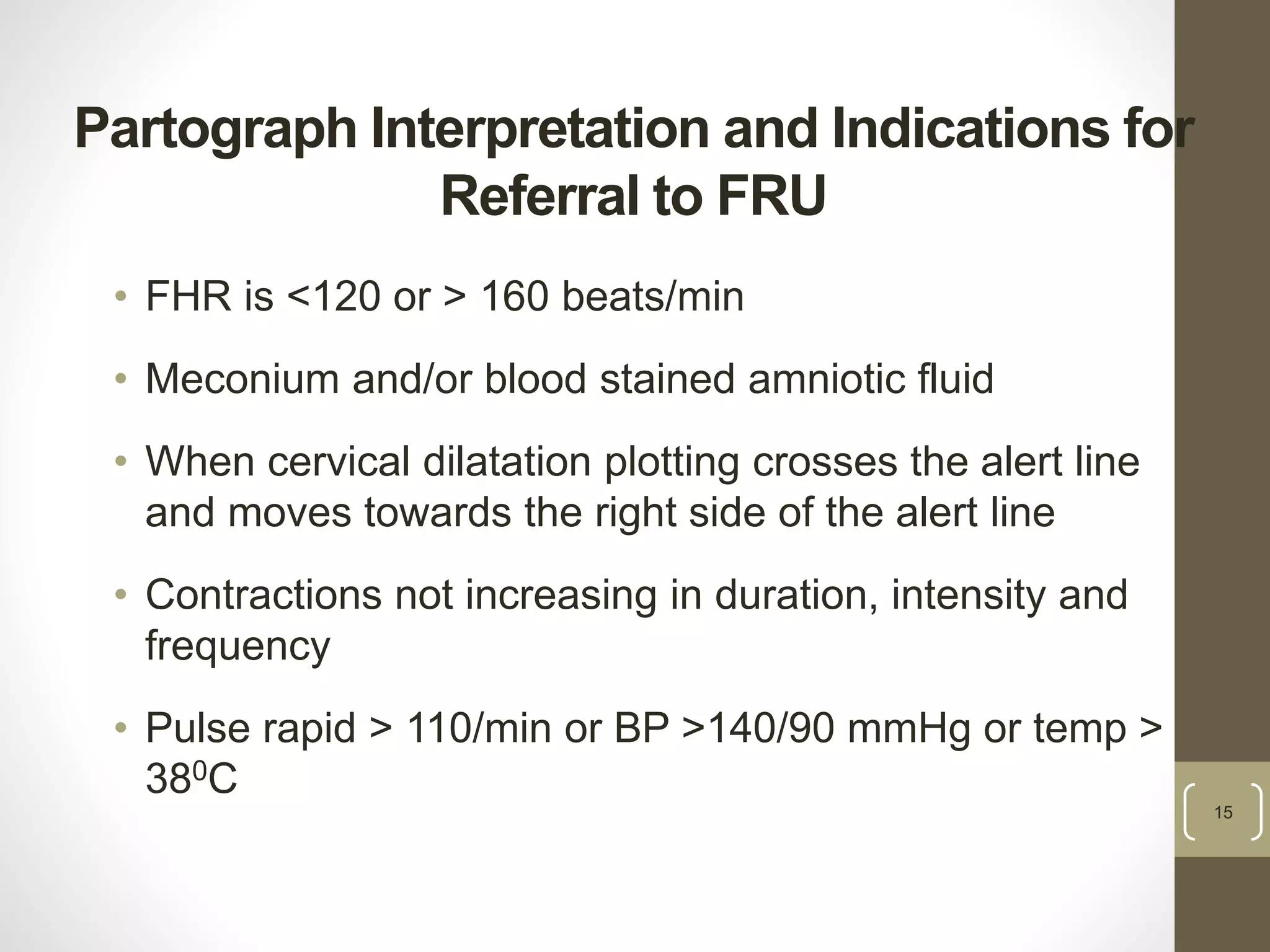 PARTOGRAPH FOR BEGINEERS | PPTX
