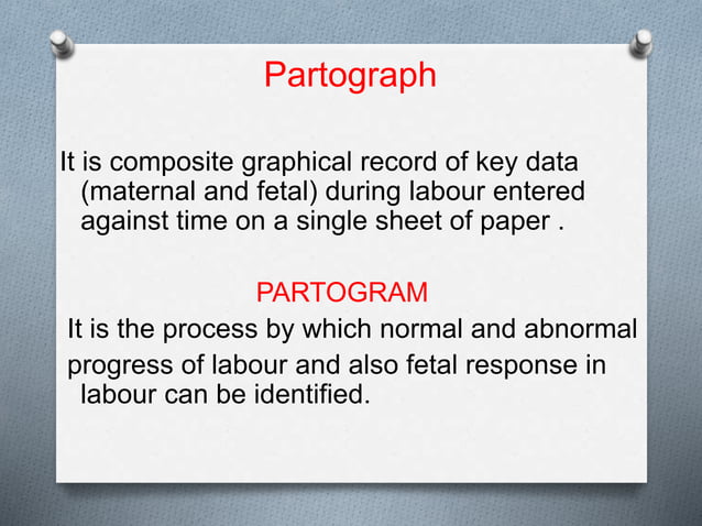 Partograph | PPTX