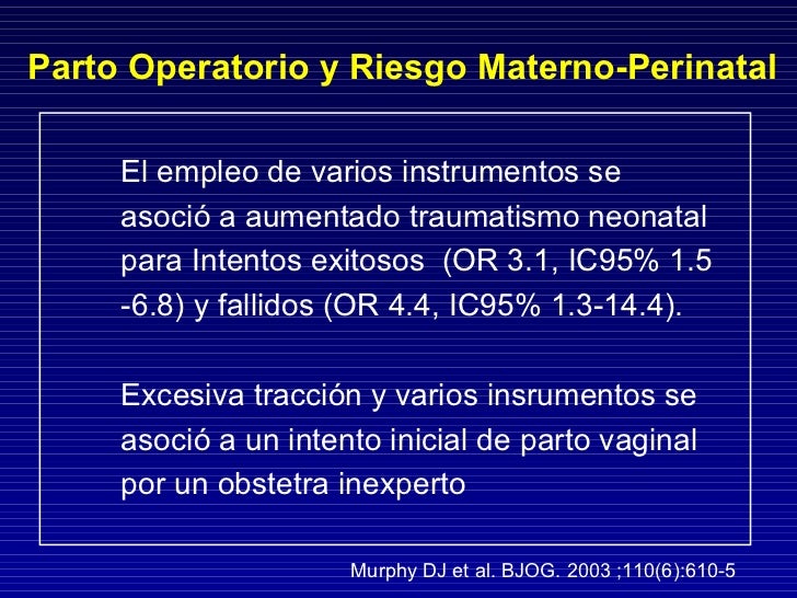 Parto instrumentado