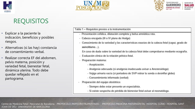 parto instrumentado.en ginecologia y Obstetricia ia | PPTX | Pregnancy ...
