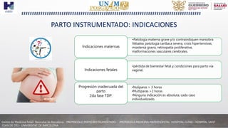 parto instrumentado.en ginecologia y Obstetricia ia | PPTX