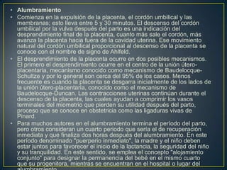 Parto natural | PPTX