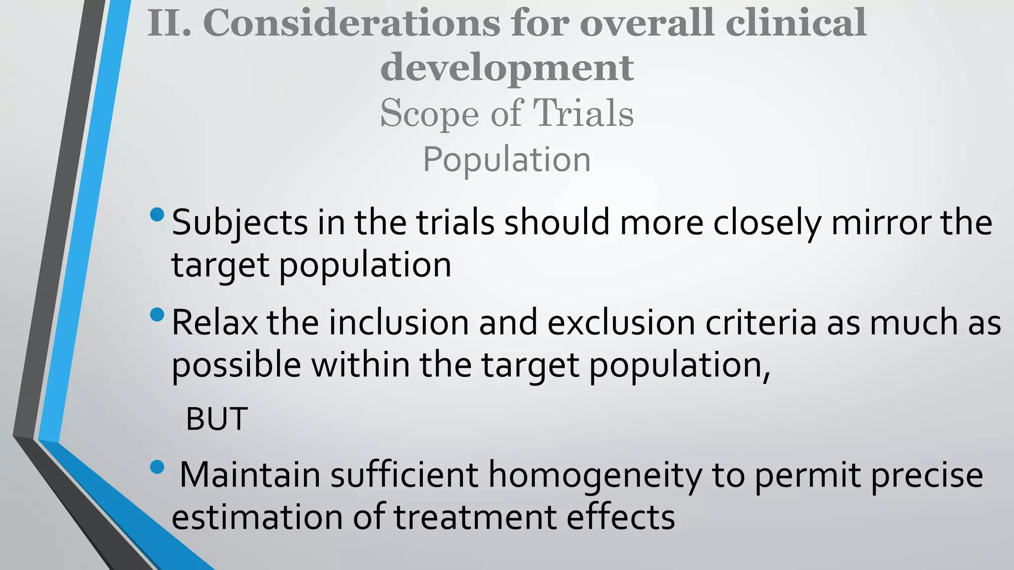 Part One E9 statistical principles for clinical trials | PPTX