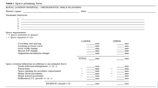 Part one the royal london space planning | PPTX
