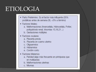 Parto podalico | PPTX