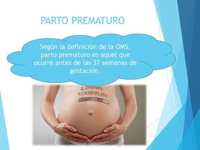 Parto pretermino | PPTX