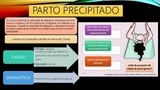 Parto prolongado y precipitado | PPTX