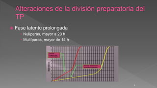 Parto prolongado y precipitado | PPTX