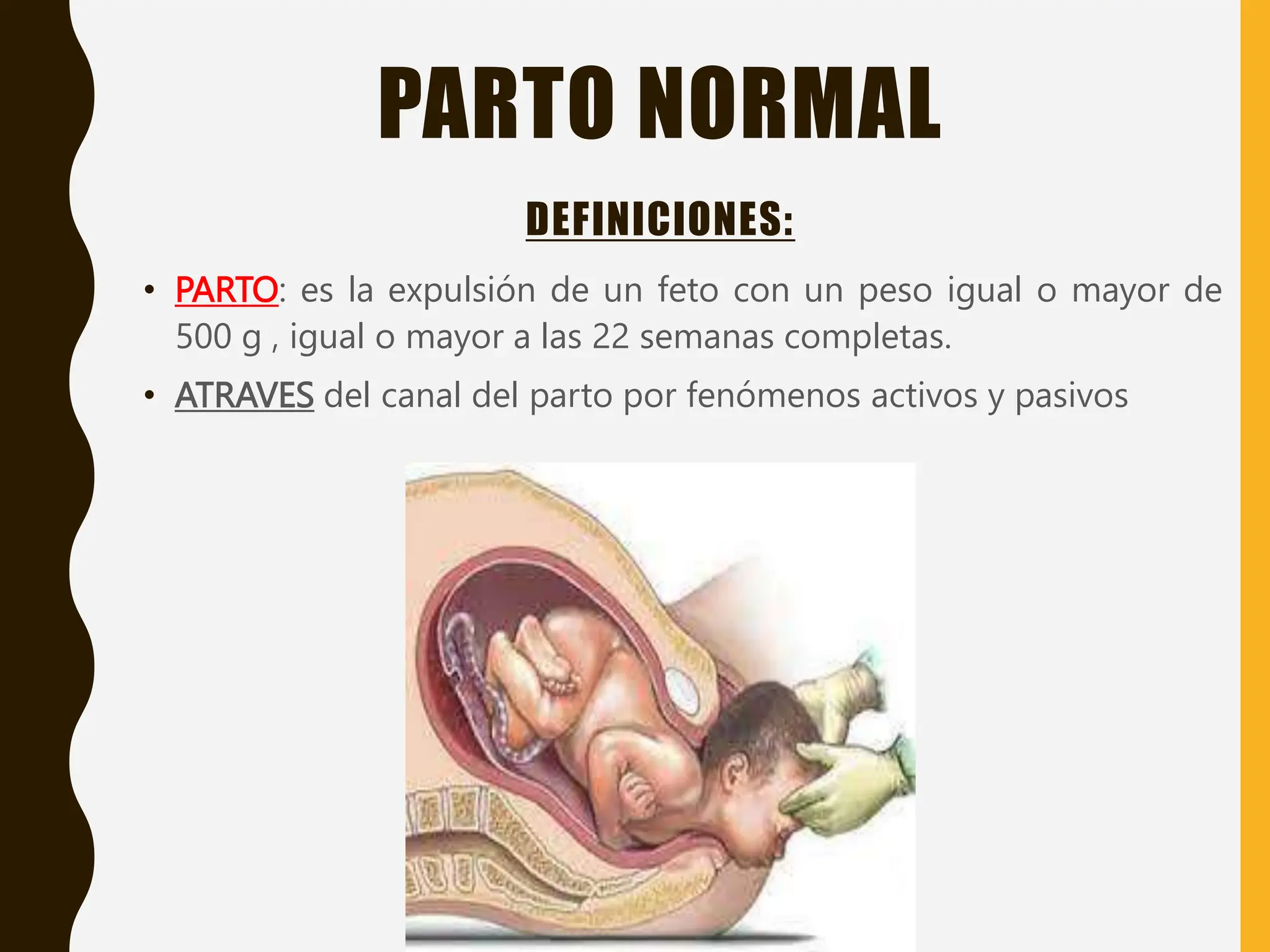 SLIDE PARTO GINECOLOGIA Y OBSTETRÍCIA COMPLETO | PPTX