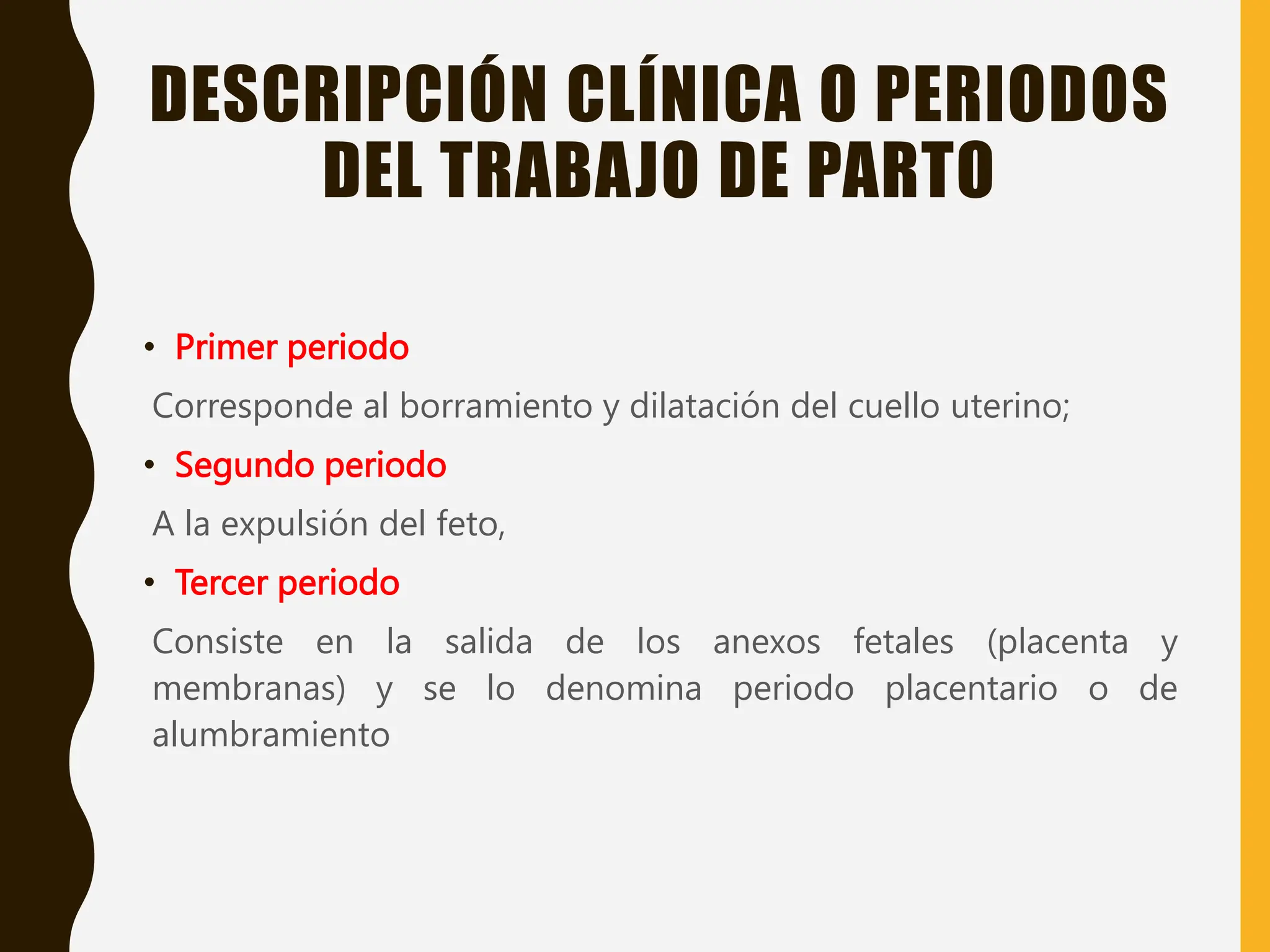 SLIDE PARTO GINECOLOGIA Y OBSTETRÍCIA COMPLETO | PPTX