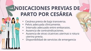 PARTO VAGINAL POS CESAREA DE LA UNIVERSIDAD DE GUAYAQUIL | PPTX