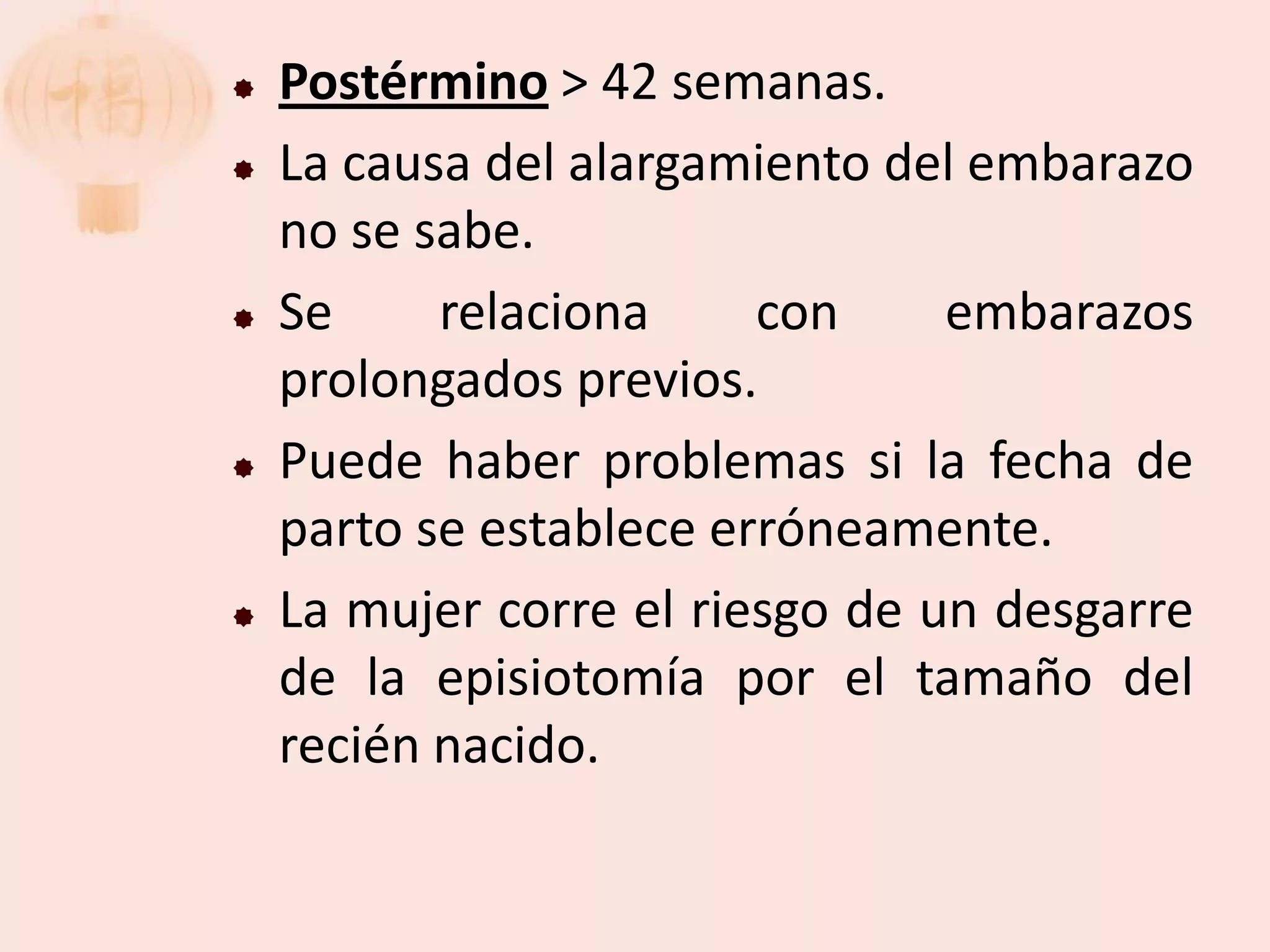 Parto Y Nacimiento Pos Termino Y Parto Precipitado | PPTX