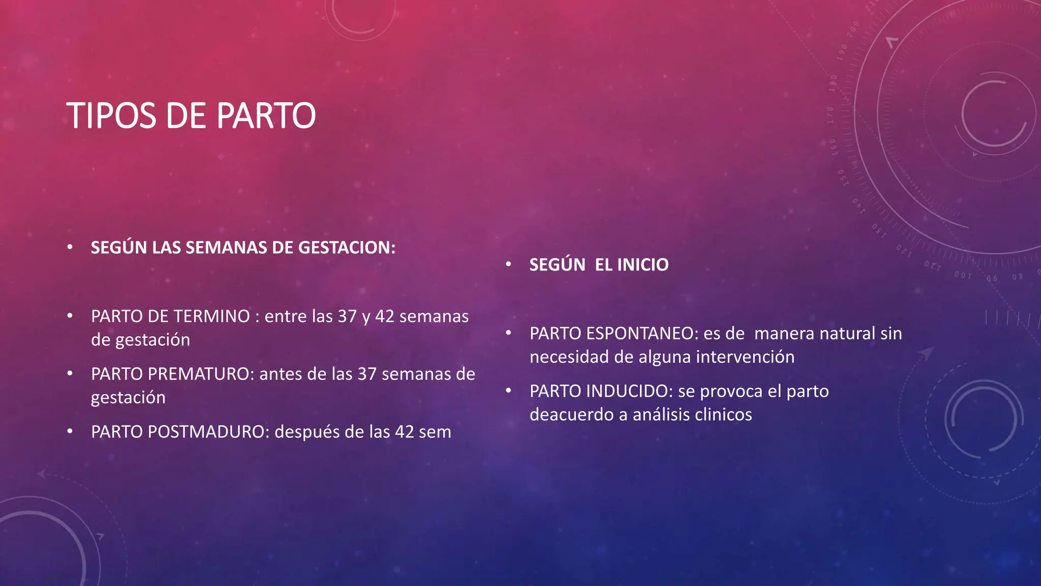 PARTO Y TIPOS DE PARTO materno infantil.pptx