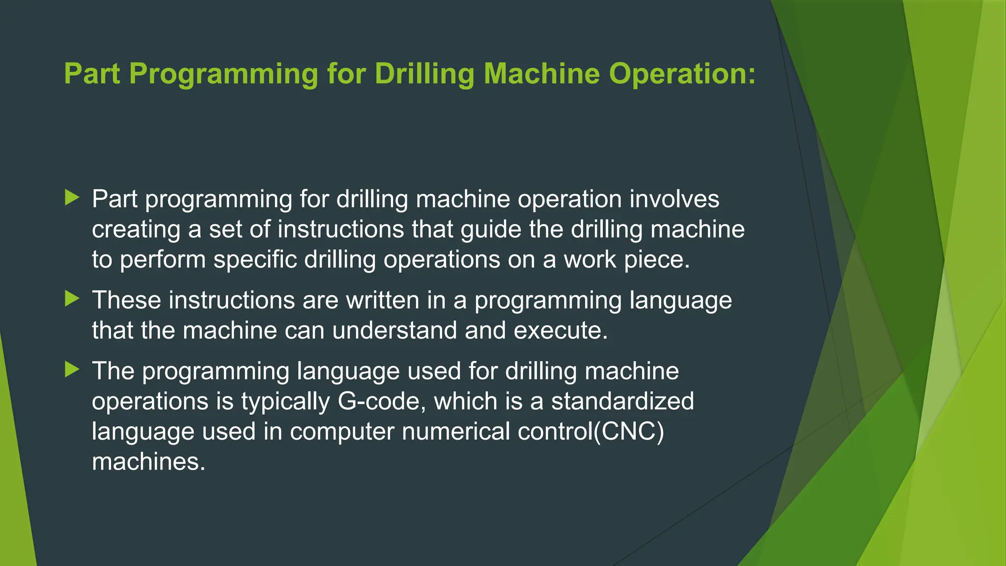 Part Programming for Drilling Machine Operation.pptx