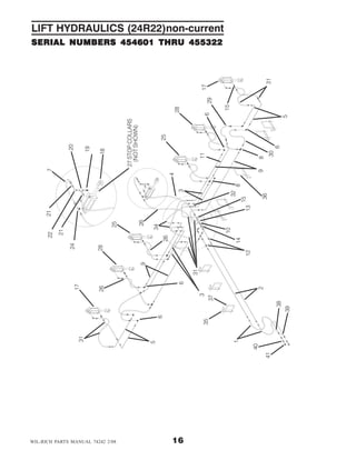 Wil-Rich PT2200 planter bar parts | PDF