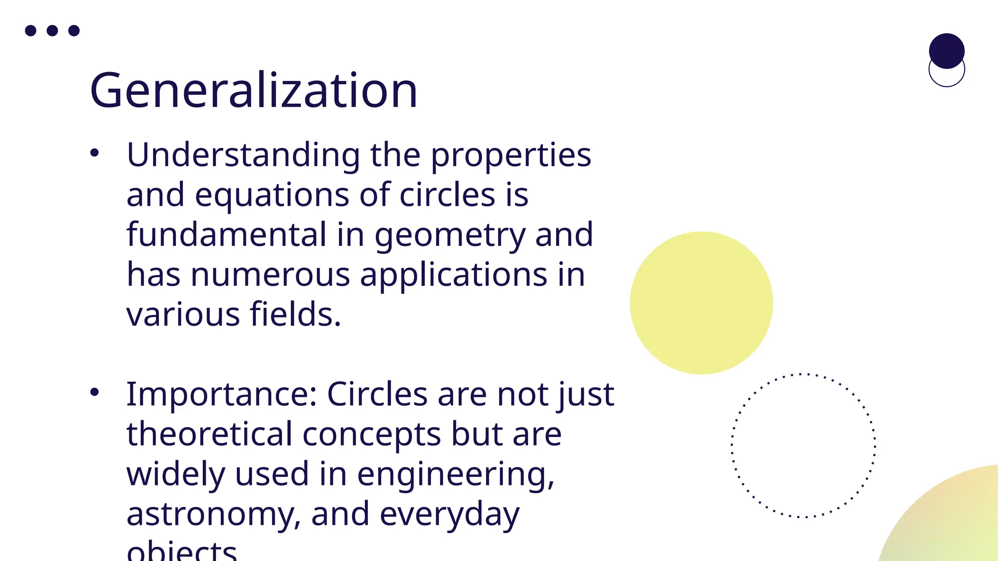 Pre Calculus Conic Sections Circles Pptx