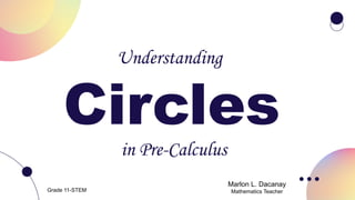 Pre-calculus_Conic Sections_Circles.pptx