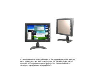 Parts of a Computer System | PPT