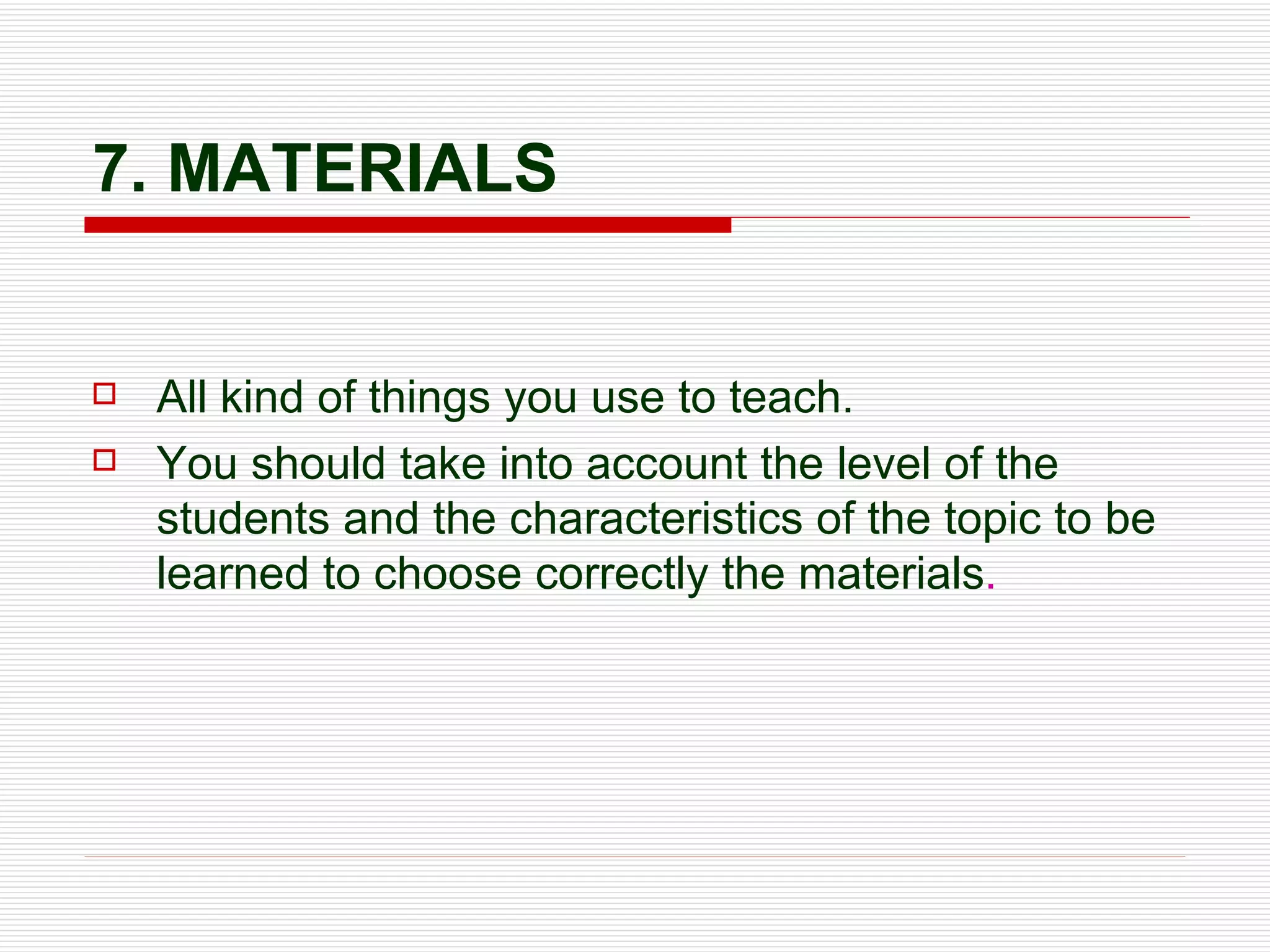 Parts Of A Didactic Unit Pp | PPT | Educational Assessment | Education