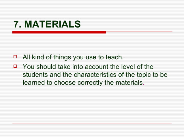 Parts Of A Didactic Unit Pp | PPT | Educational Assessment | Education