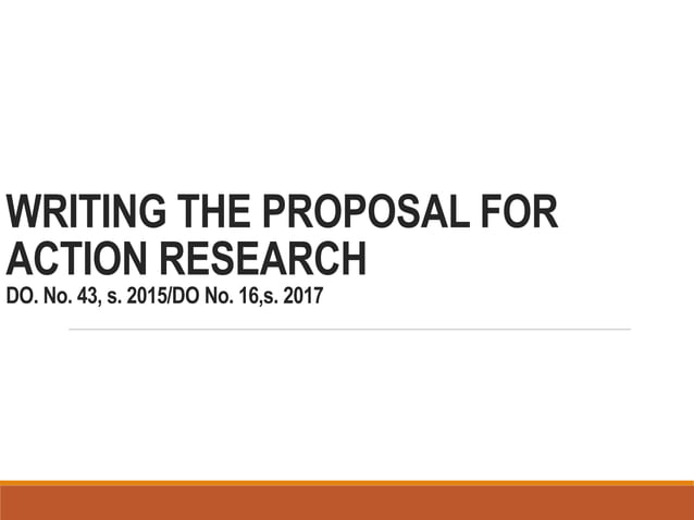 Parts-of-Action-Research-Proposal-ppt.pptx | Nutrition | Healthy Living