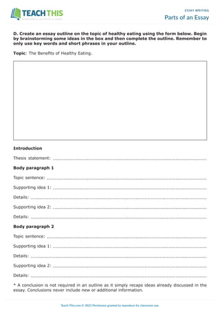 ENGLISH parts-of-an-essay-worksheet.pdf