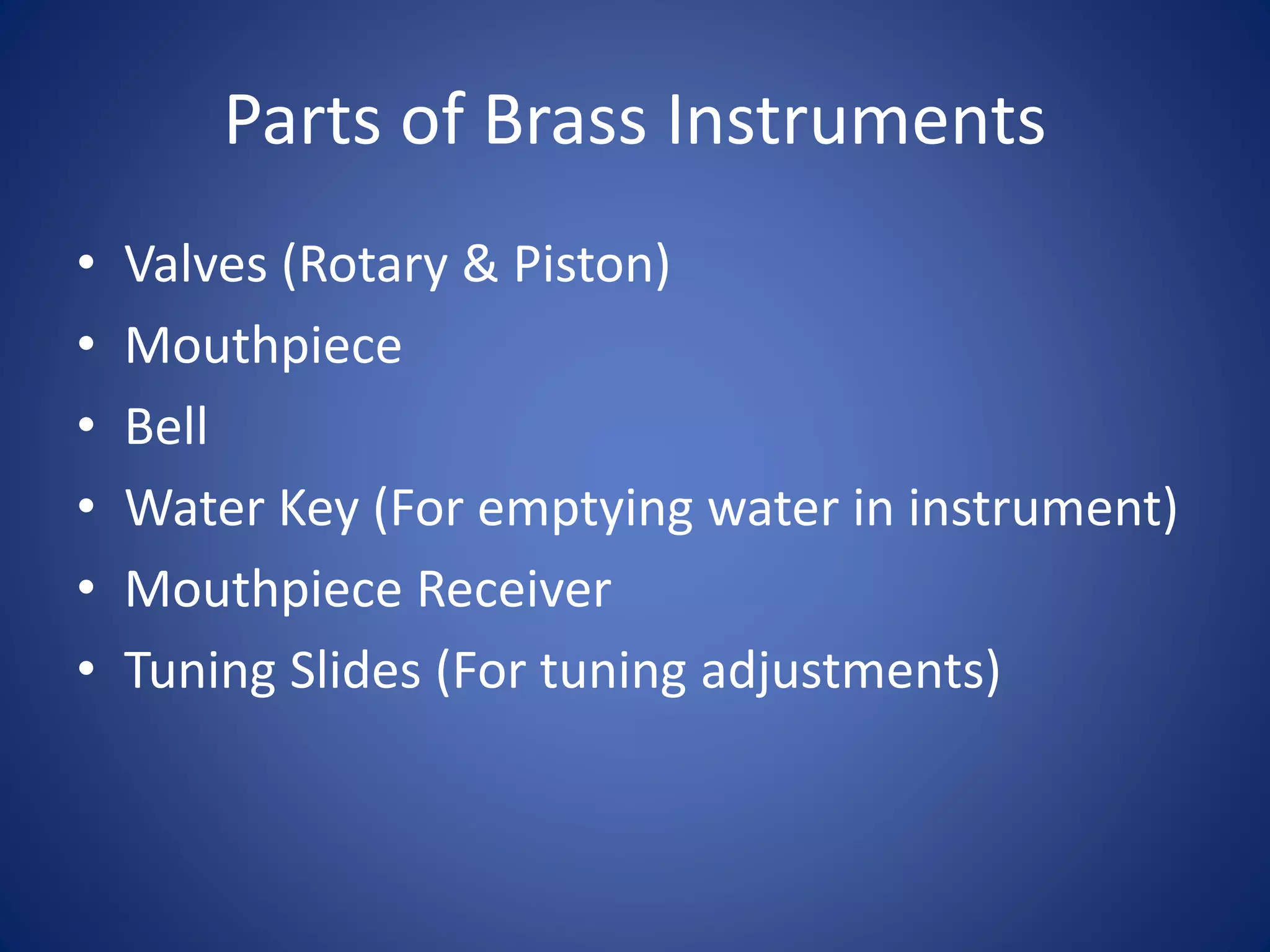 parts-of-brass.pptx | Free Download
