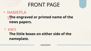 PARTS-OF-NEWSPAPER- Grade 7 Lesson (1).pptx