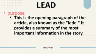 PARTS-OF-NEWSPAPER- Grade 7 Lesson (1).pptx