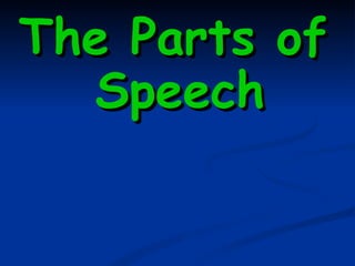 Parts of-speech-[1] | PPT