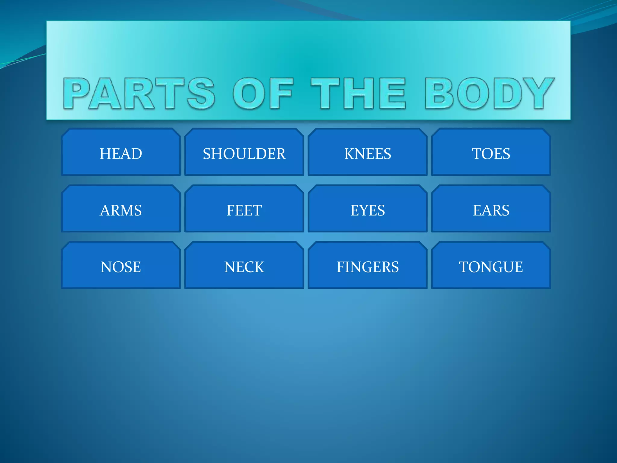 Parts of-the-body | PPTX