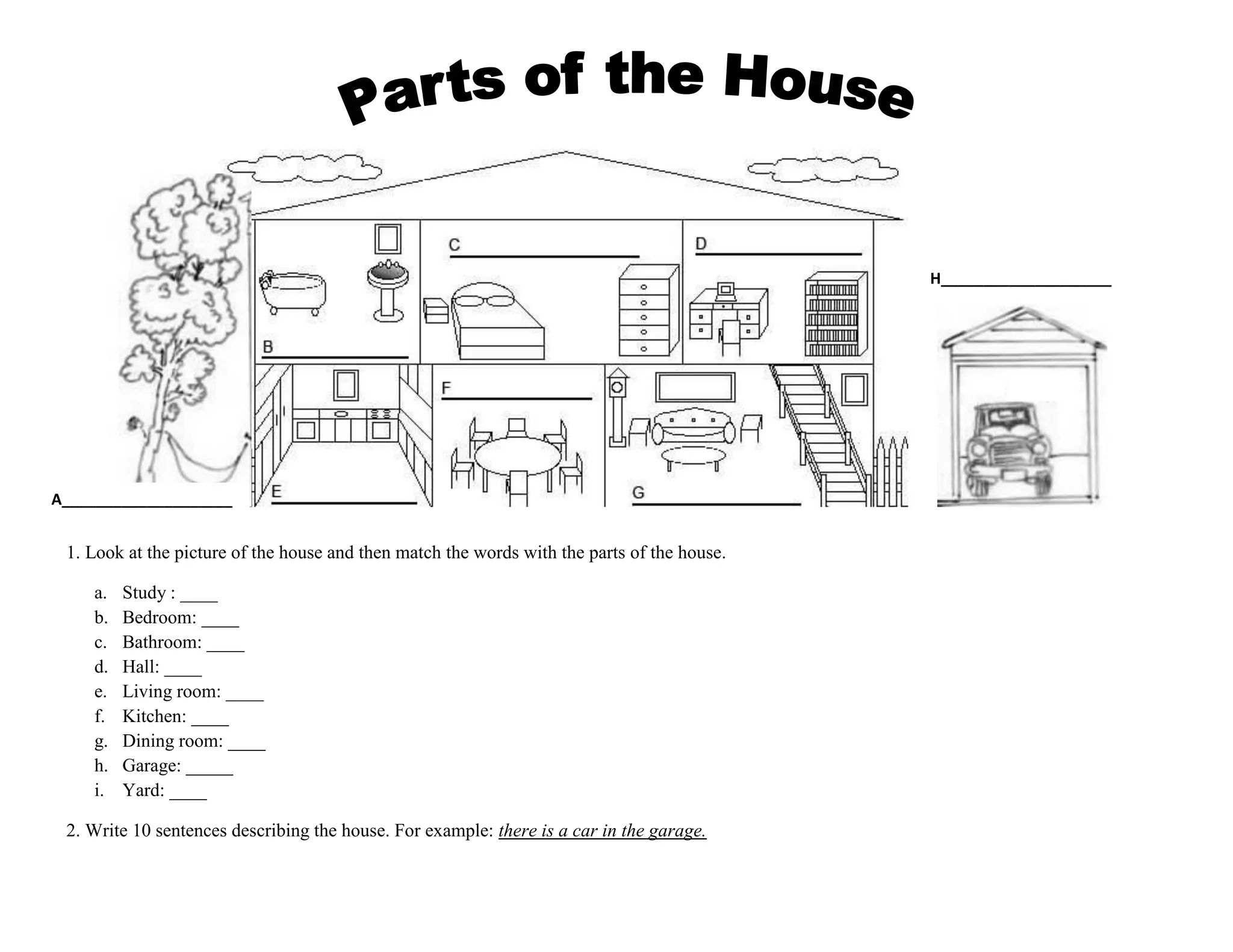 Parts of-the-house | DOCX