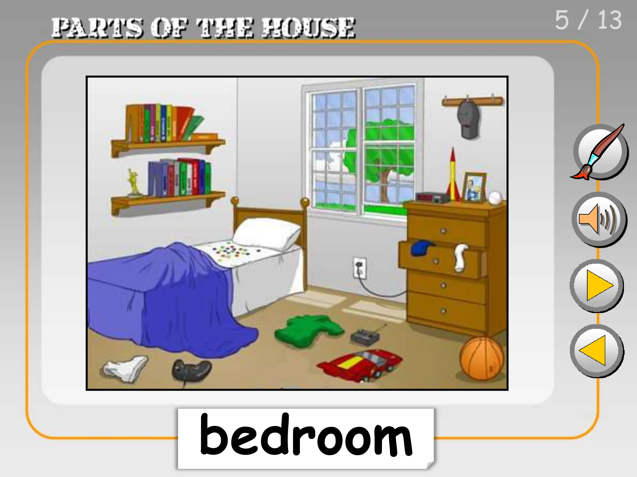 parts-of-the-house-ppt-flashcards-fun-activities-games-games-picture ...