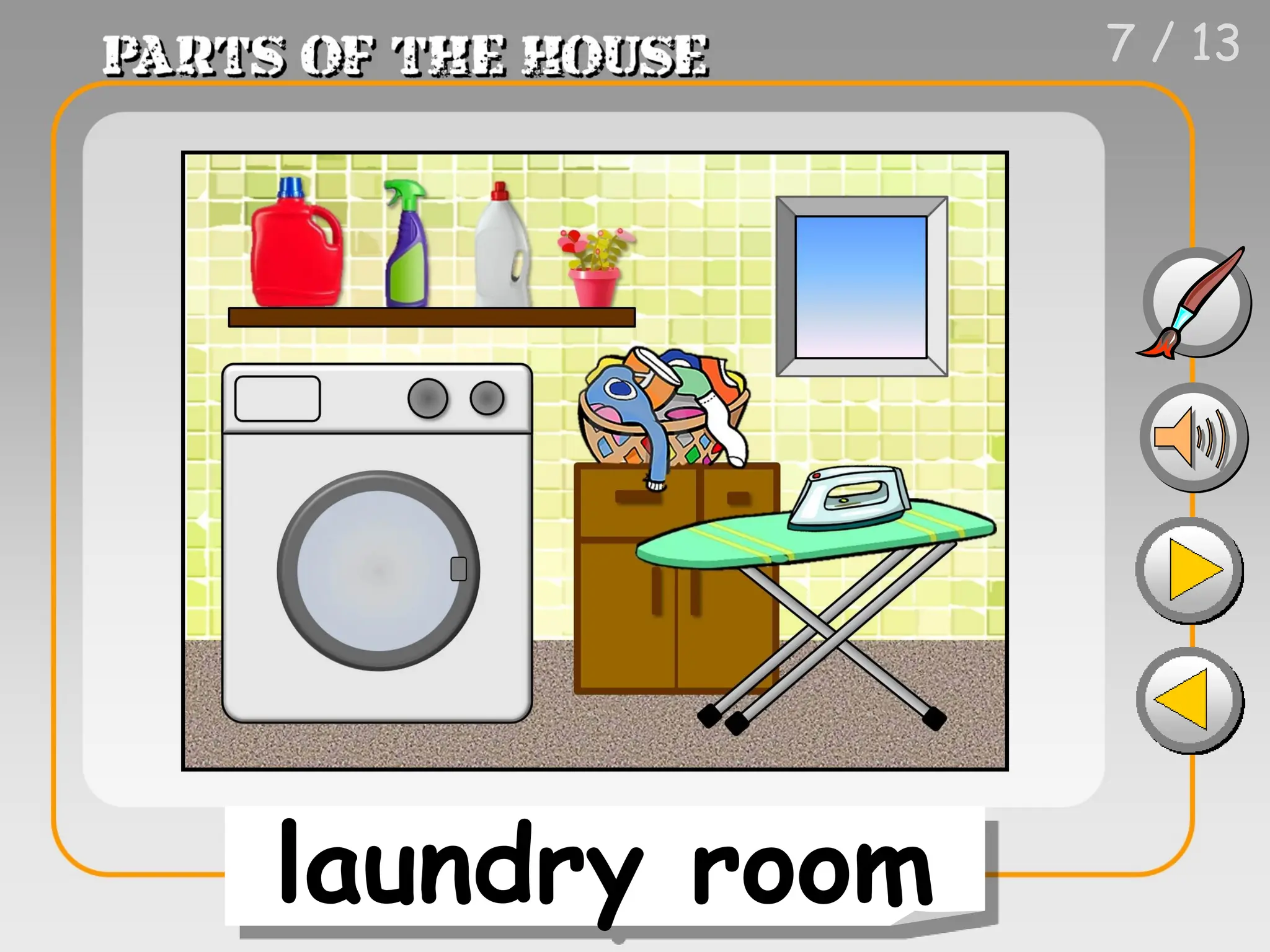 parts-of-the-house-ppt-flashcards-fun-activities-games-games-picture ...