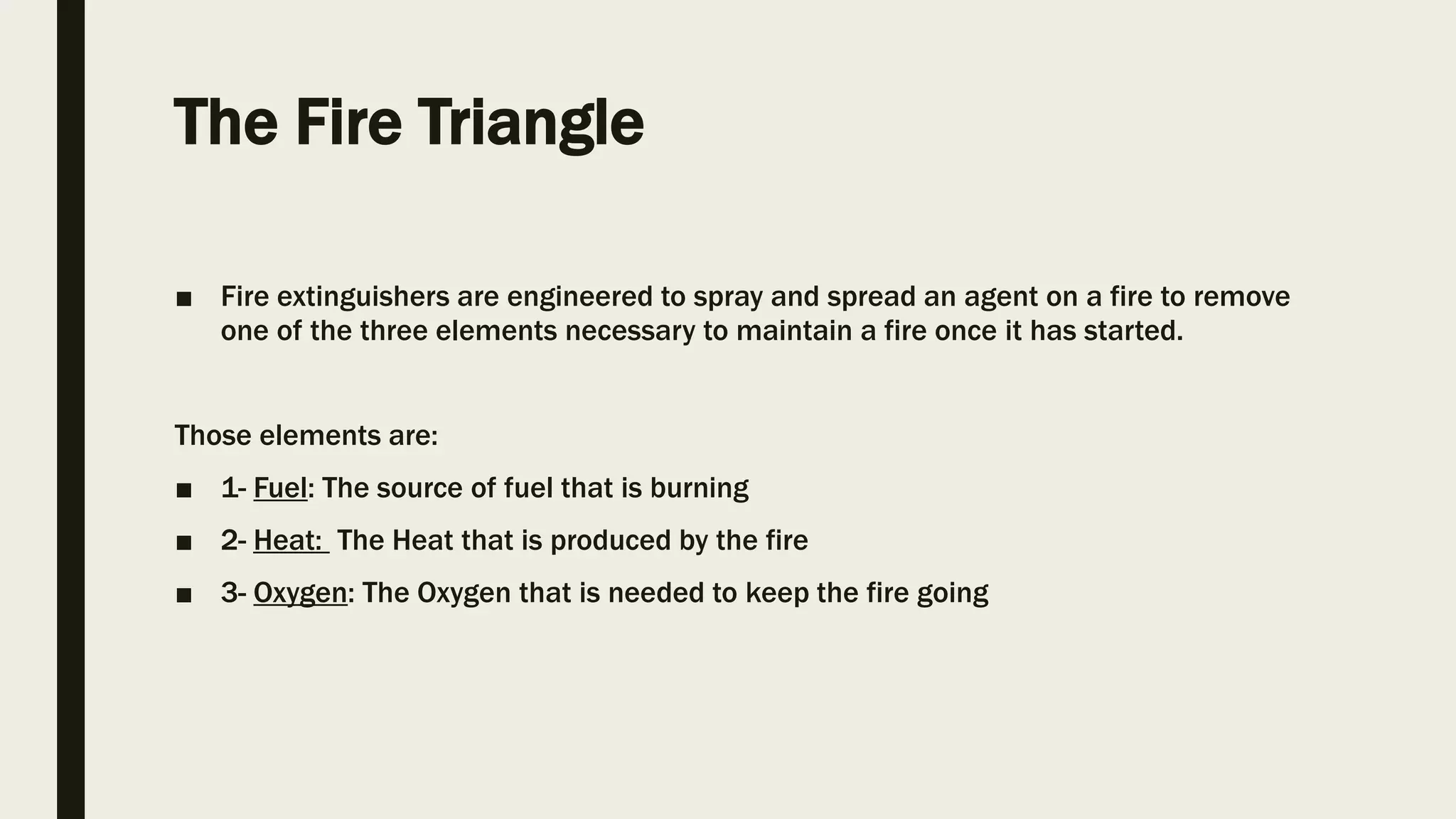 Parts and components of a fire extinguisher | PPTX