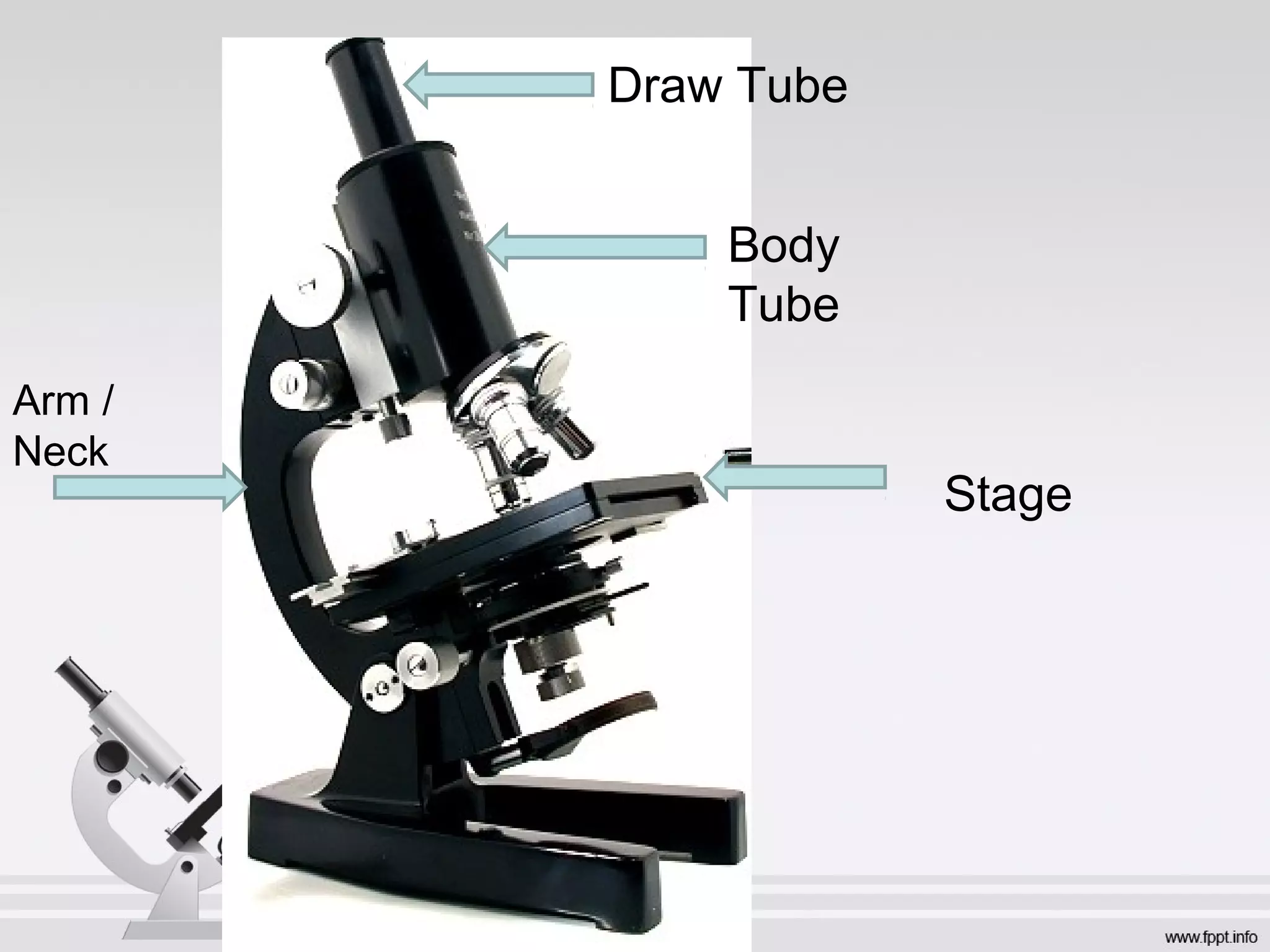 Parts and functions of a microscope | PPT