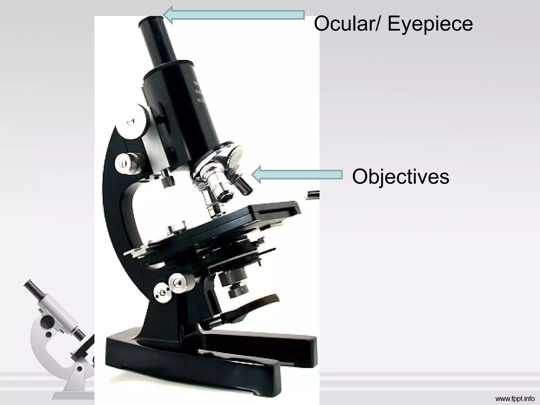 Parts and functions of a microscope | PPT