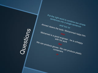 Parts and types of sentences.pptx | Resume Writing and Advice | Job Search