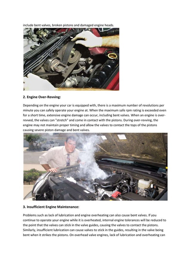 Partsavatar Auto Parts, Toronto - What are the causes of a bent valve ...