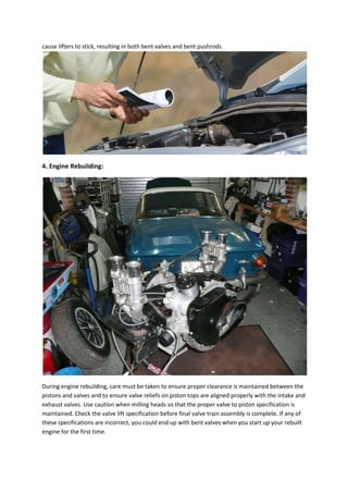 Partsavatar Auto Parts, Toronto - What are the causes of a bent valve ...