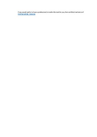 Partsavatar, Canada - Diagnose P2004 OBD-II Trouble Code