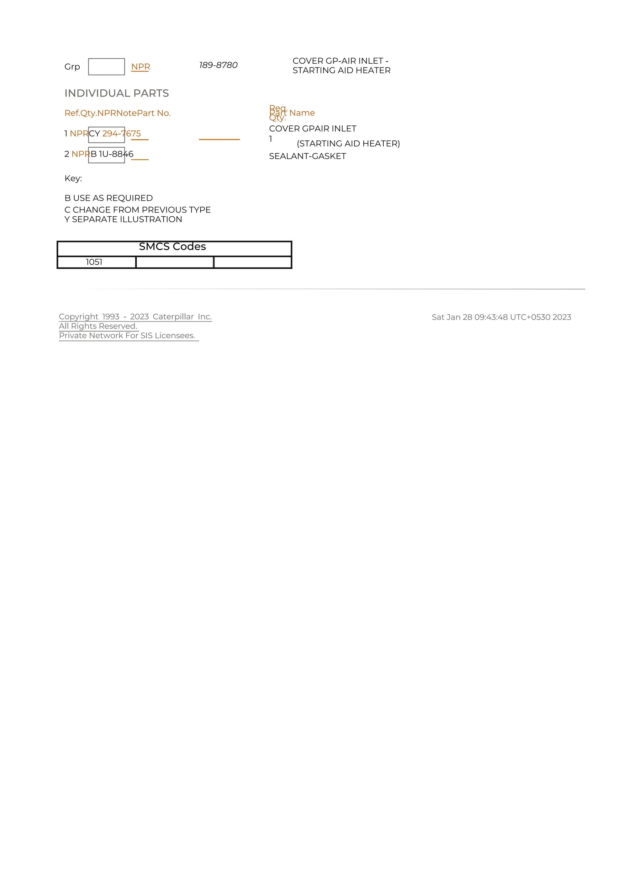 325D L CATERPILLAR EXCAVATOR PARTS CATALOG MANUAL PEH | PDF