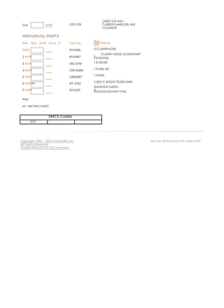 325D L CATERPILLAR EXCAVATOR PARTS CATALOG MANUAL PEH | PDF
