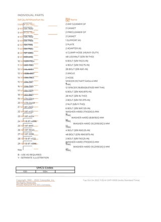 3508 CATERPILLAR GENERATOR SET PARTS CATALOG MANUAL BGX | PDF