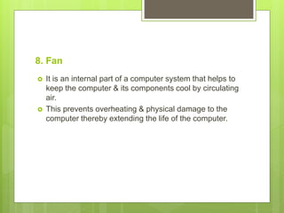 Parts & features of Computer - BscNsg -1.pptx