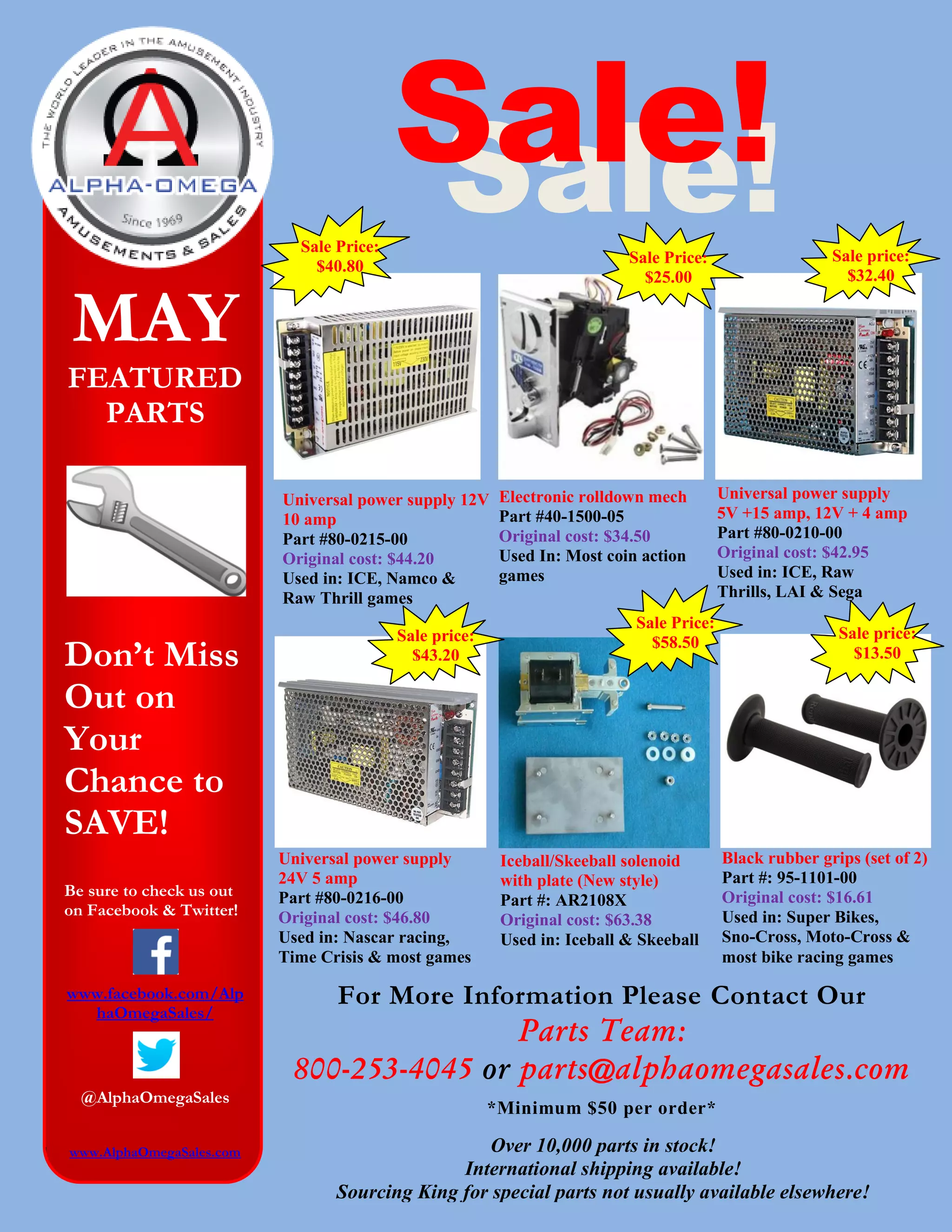 Parts flyer - may 2017 | PDF | Free Download